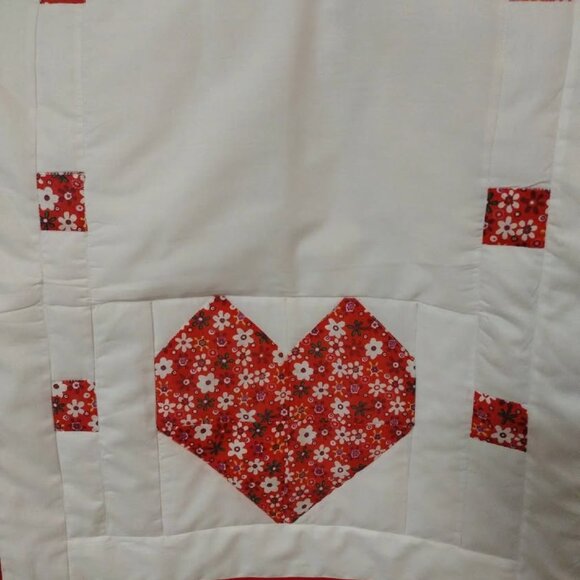 Handmade | Dining | Handmade Red Heart Table Runner | Poshmark